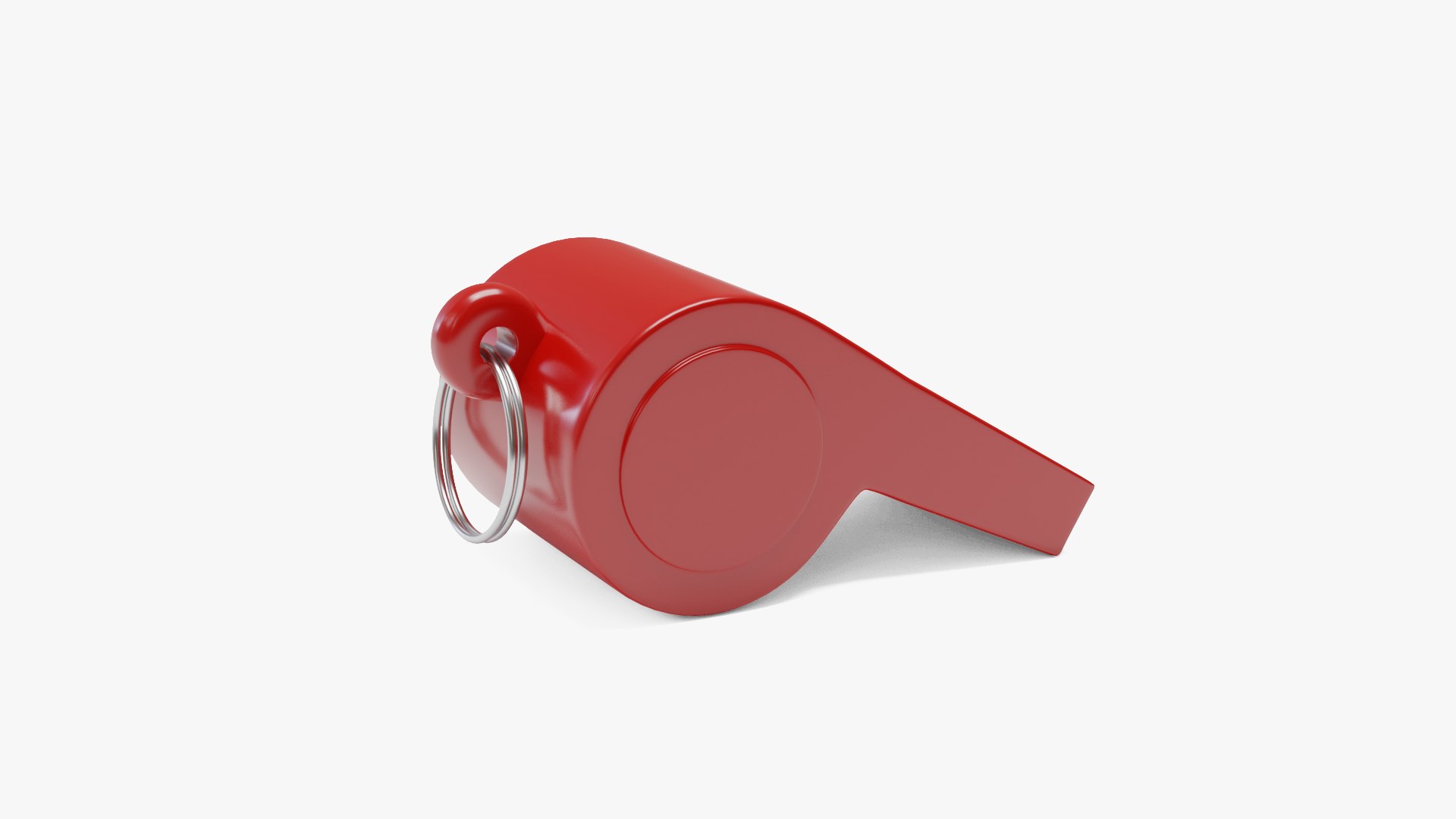 Red Whistle 3D Model - TurboSquid 2017522
