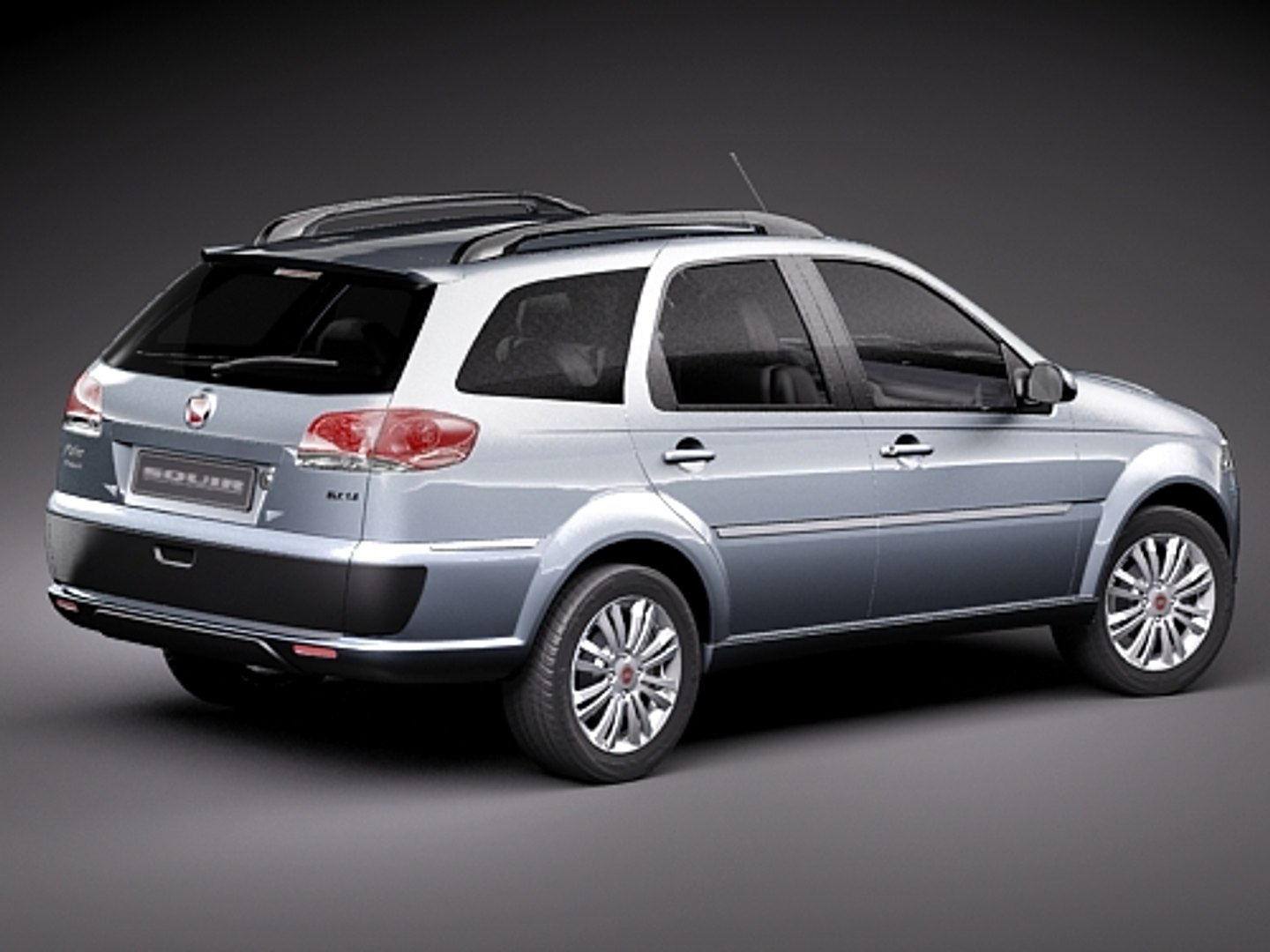 3d Fiat New Palio Weekend