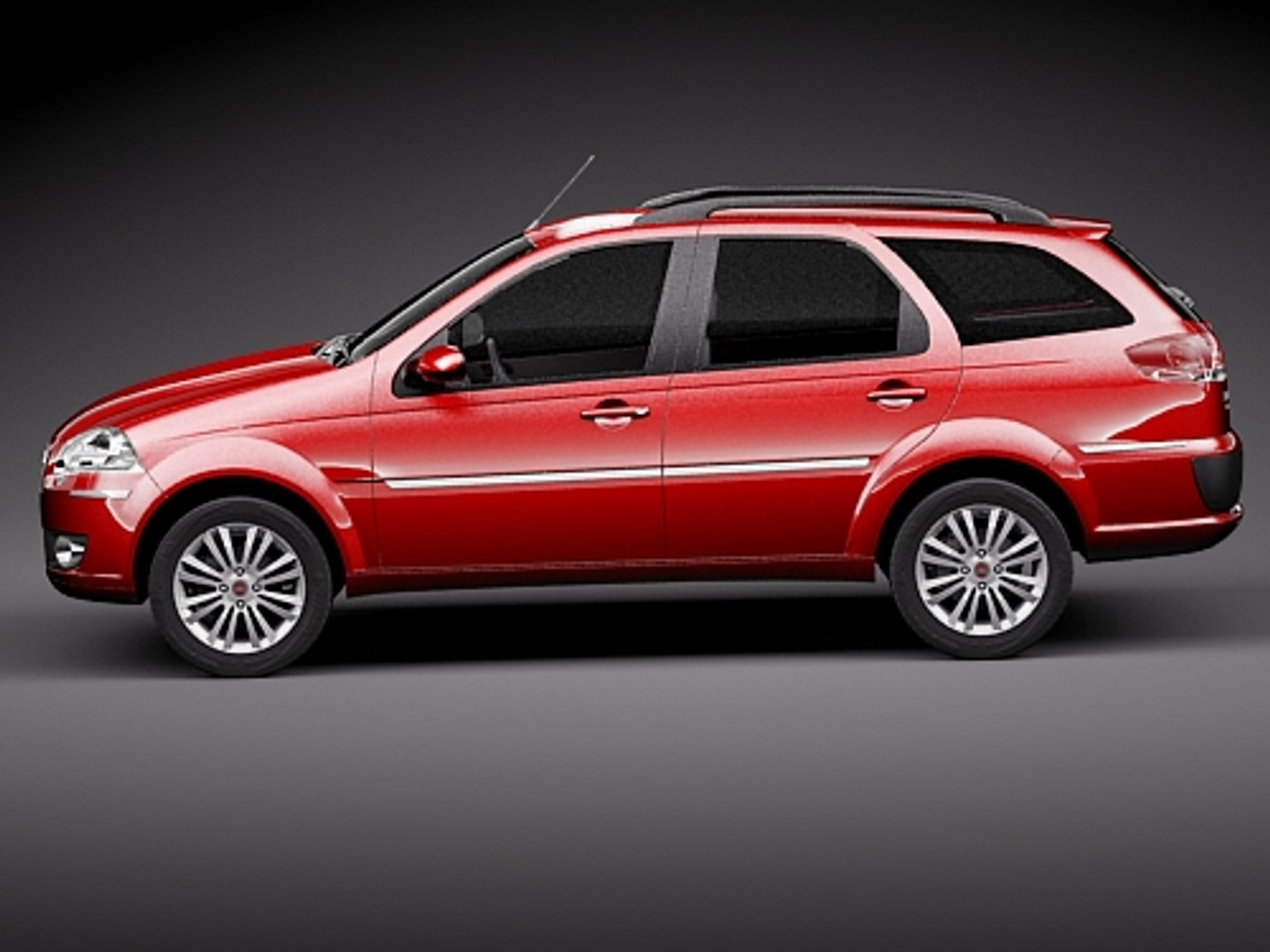 3d Fiat New Palio Weekend