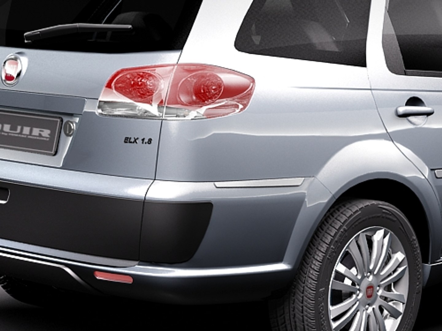 3d Fiat New Palio Weekend