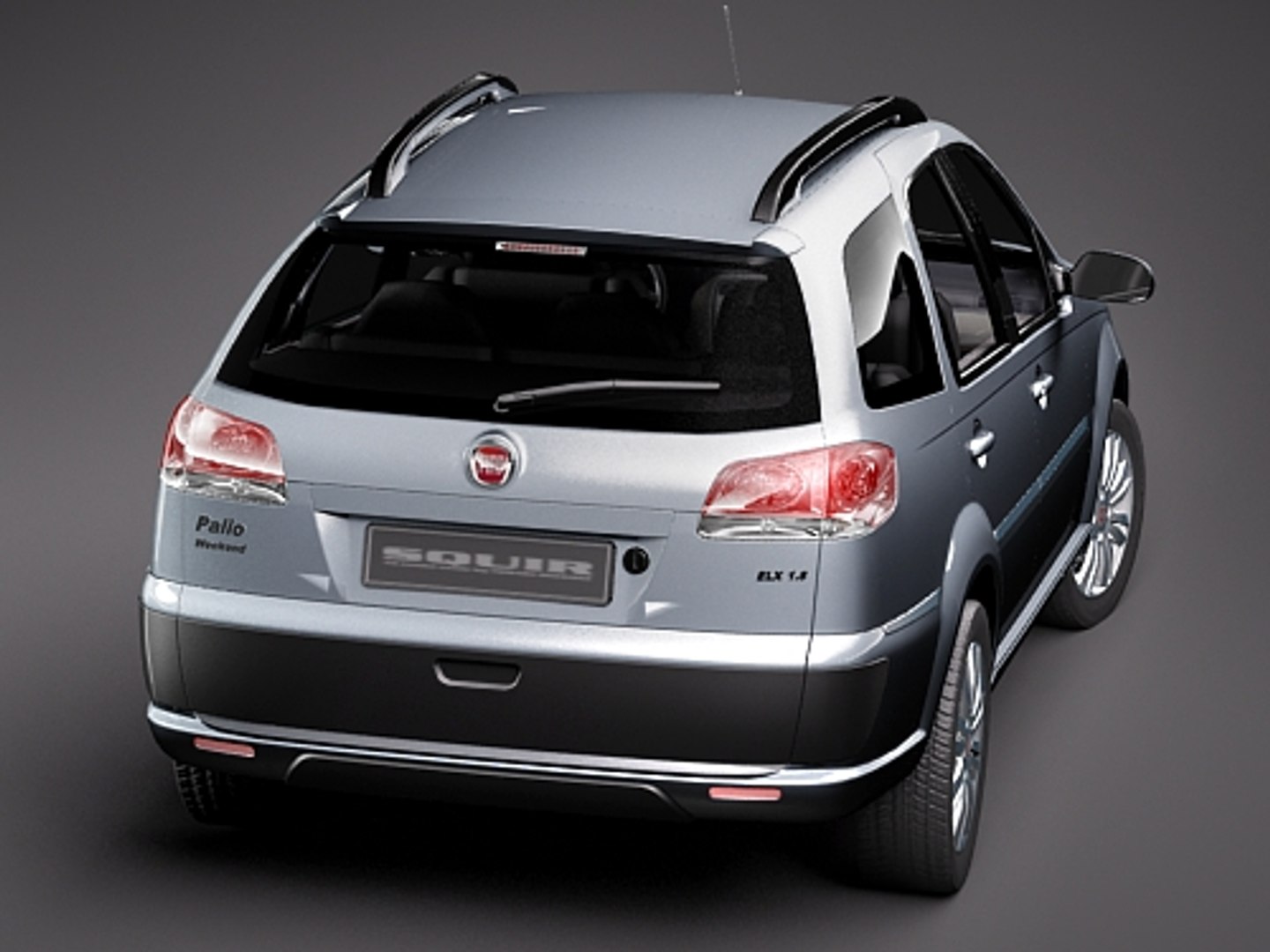 3d Fiat New Palio Weekend