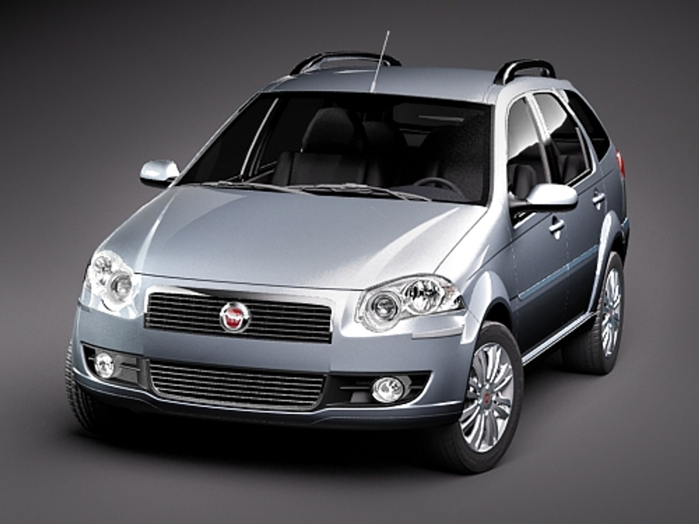 3d Fiat New Palio Weekend