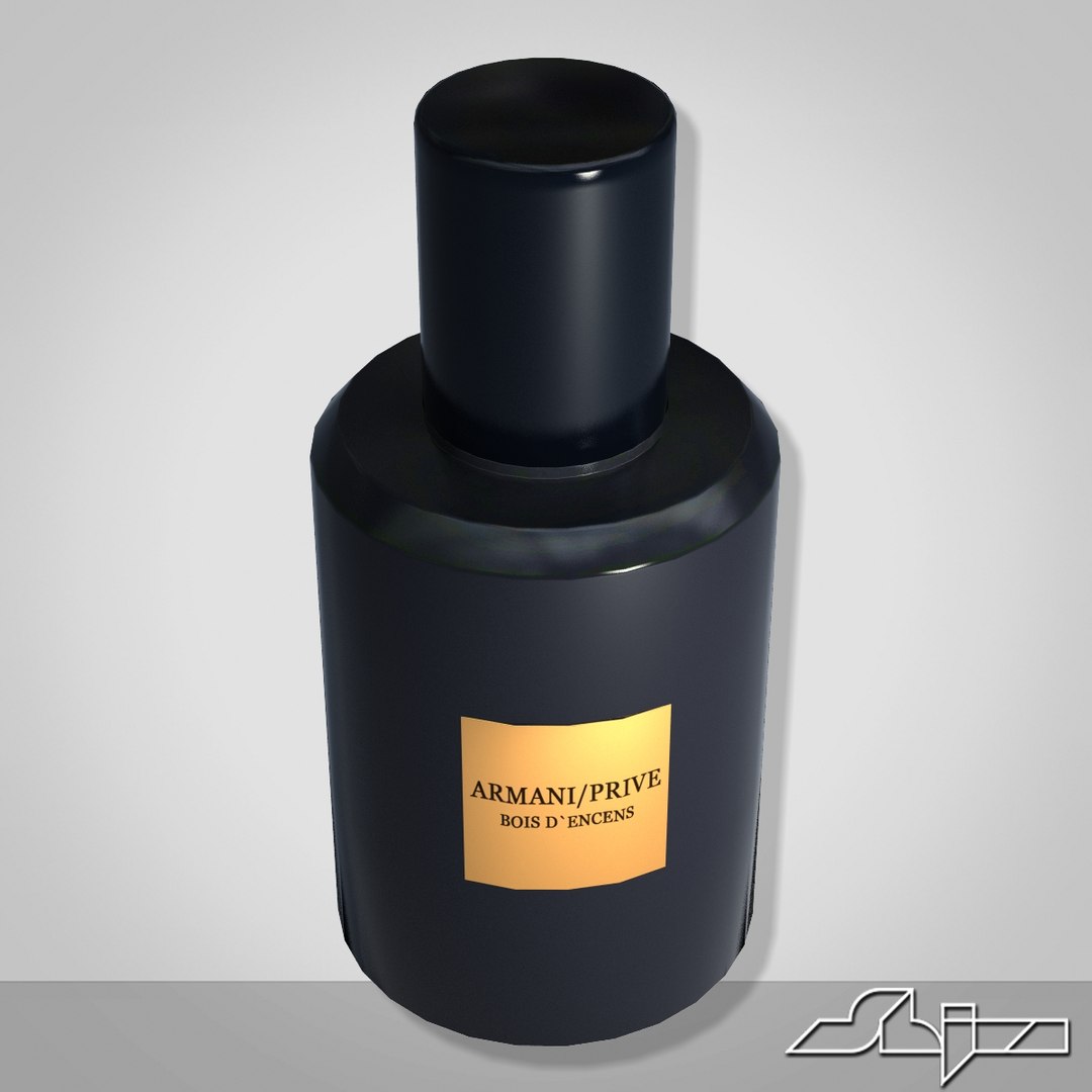 3d armani prive parfum model