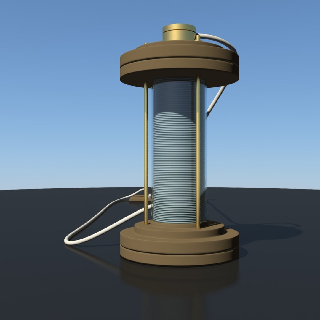 Oersted Experiment 3d Obj
