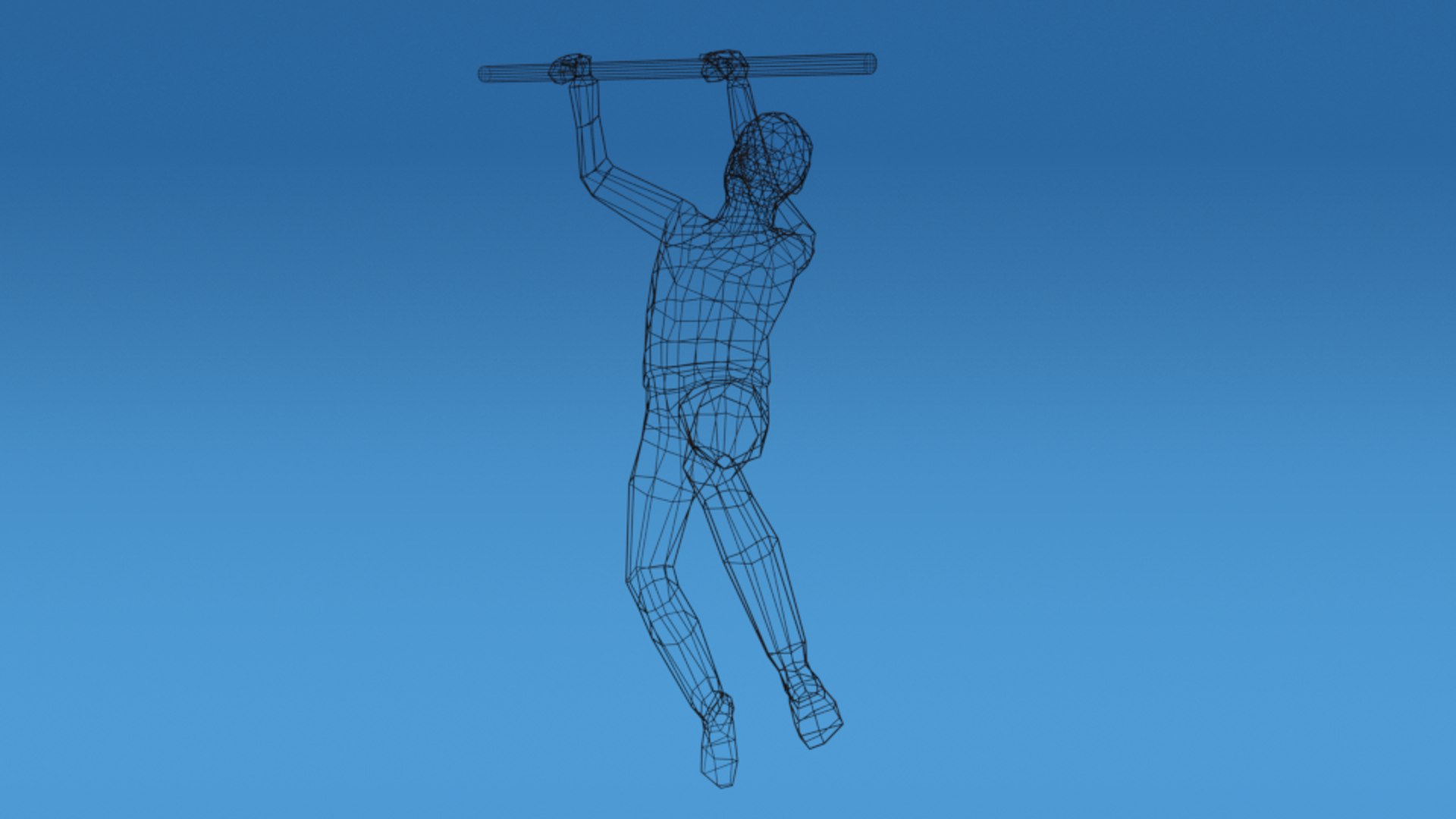 Kid hanging bar 3D model - TurboSquid 1516740