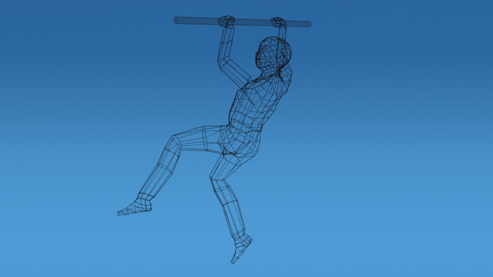 Kid hanging bar 3D model - TurboSquid 1516740