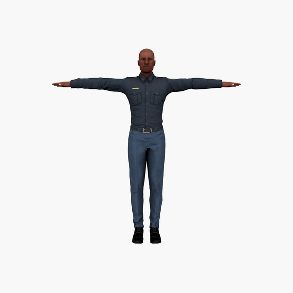 Police Officer Blender Models for Download | TurboSquid