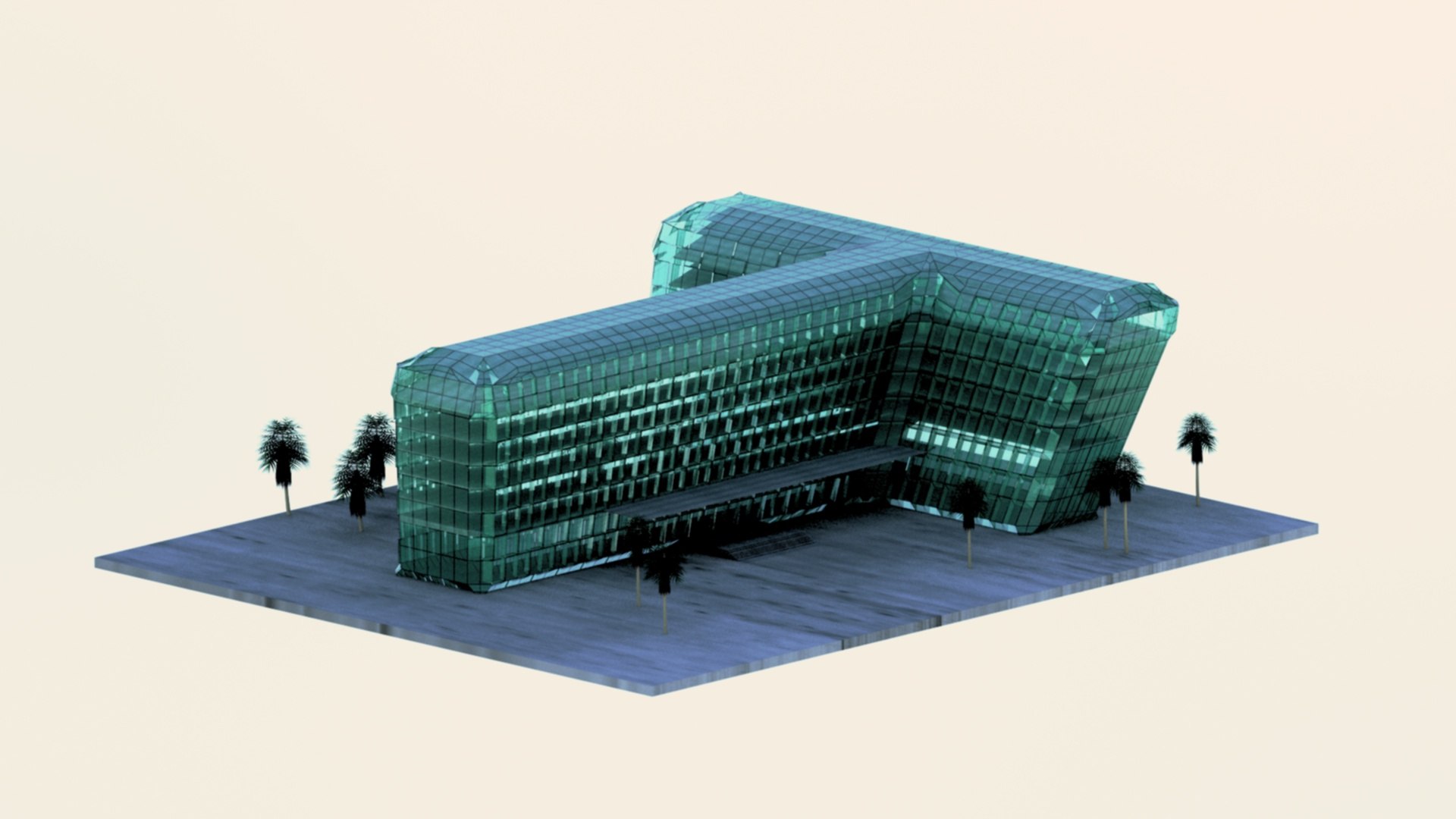 3D building floor - TurboSquid 1684302