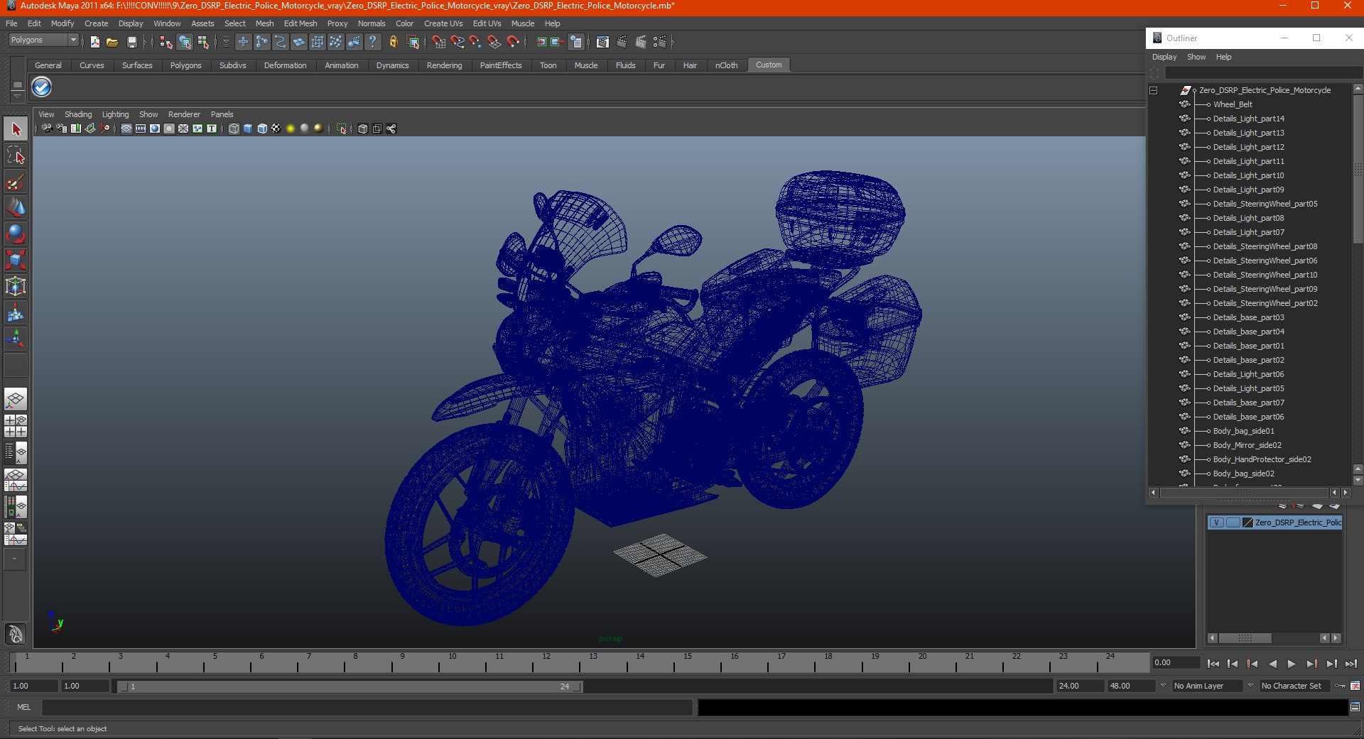 3D Zero Dsrp Electric Police - TurboSquid 1495753