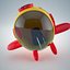cartoon mini submarine 3d max