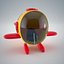 cartoon mini submarine 3d max