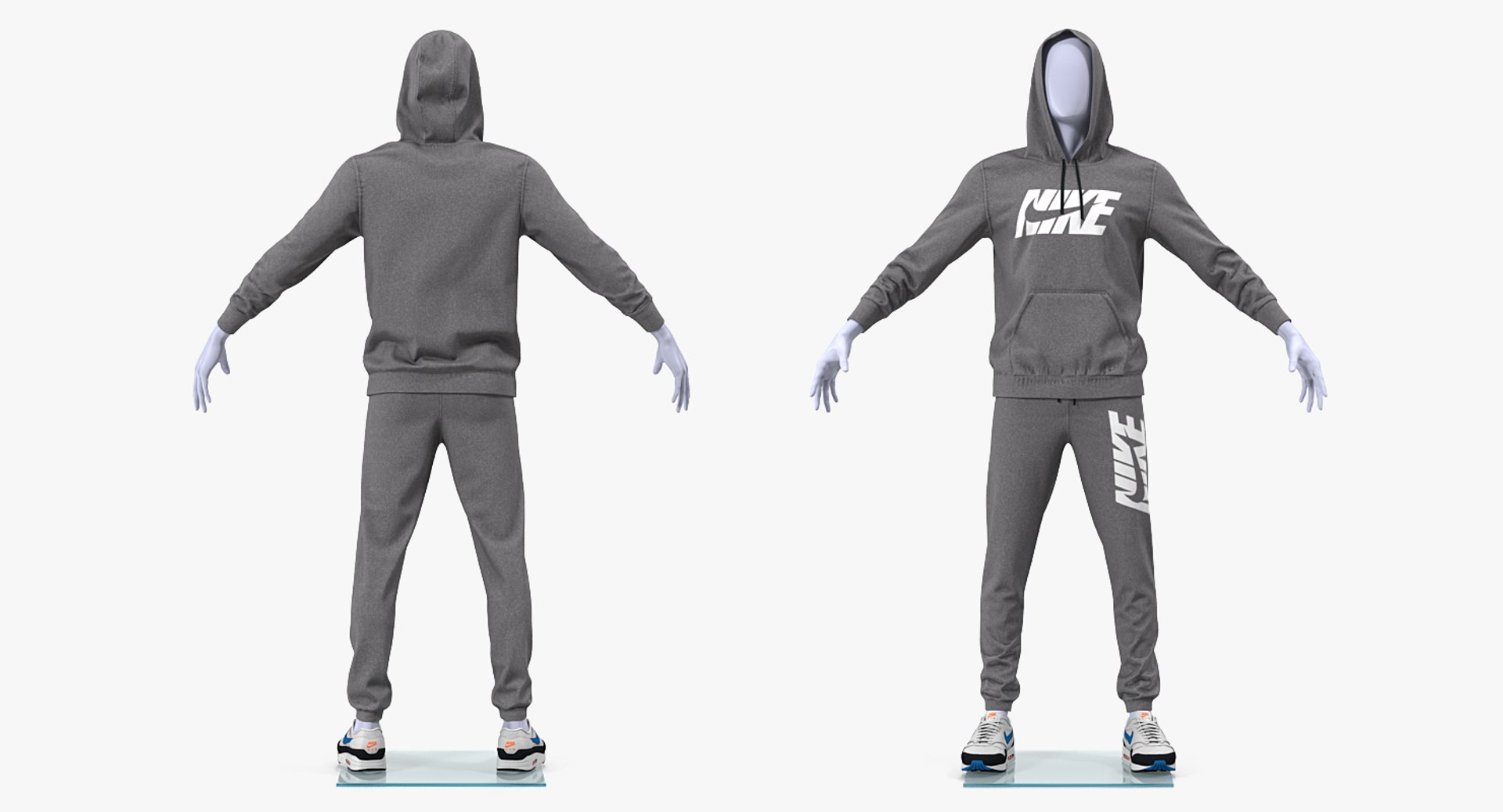 3D Nike Sportswear Suits Sports Model - TurboSquid 1468316