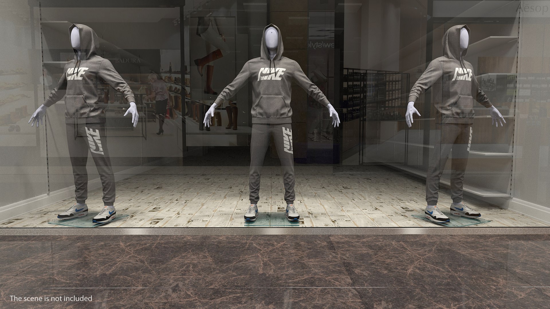 3D Nike Sportswear Suits Sports Model - TurboSquid 1468316