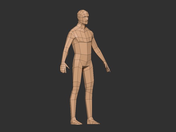 Female male base model - TurboSquid 1560750