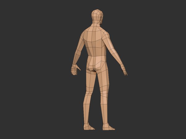 Female male base model - TurboSquid 1560750