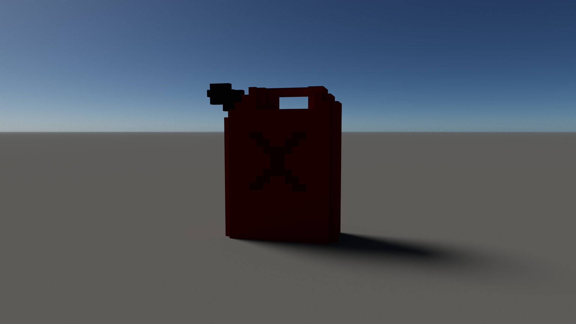 Gas Can Voxel Model - TurboSquid 1838242