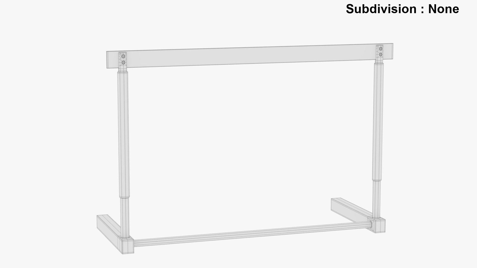 Hurdle Athletics Obstacle Running 3D - TurboSquid 2314417