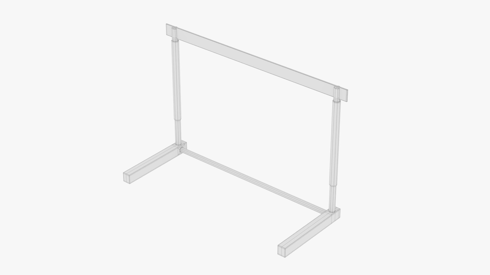 Hurdle Athletics Obstacle Running 3D - TurboSquid 2314417
