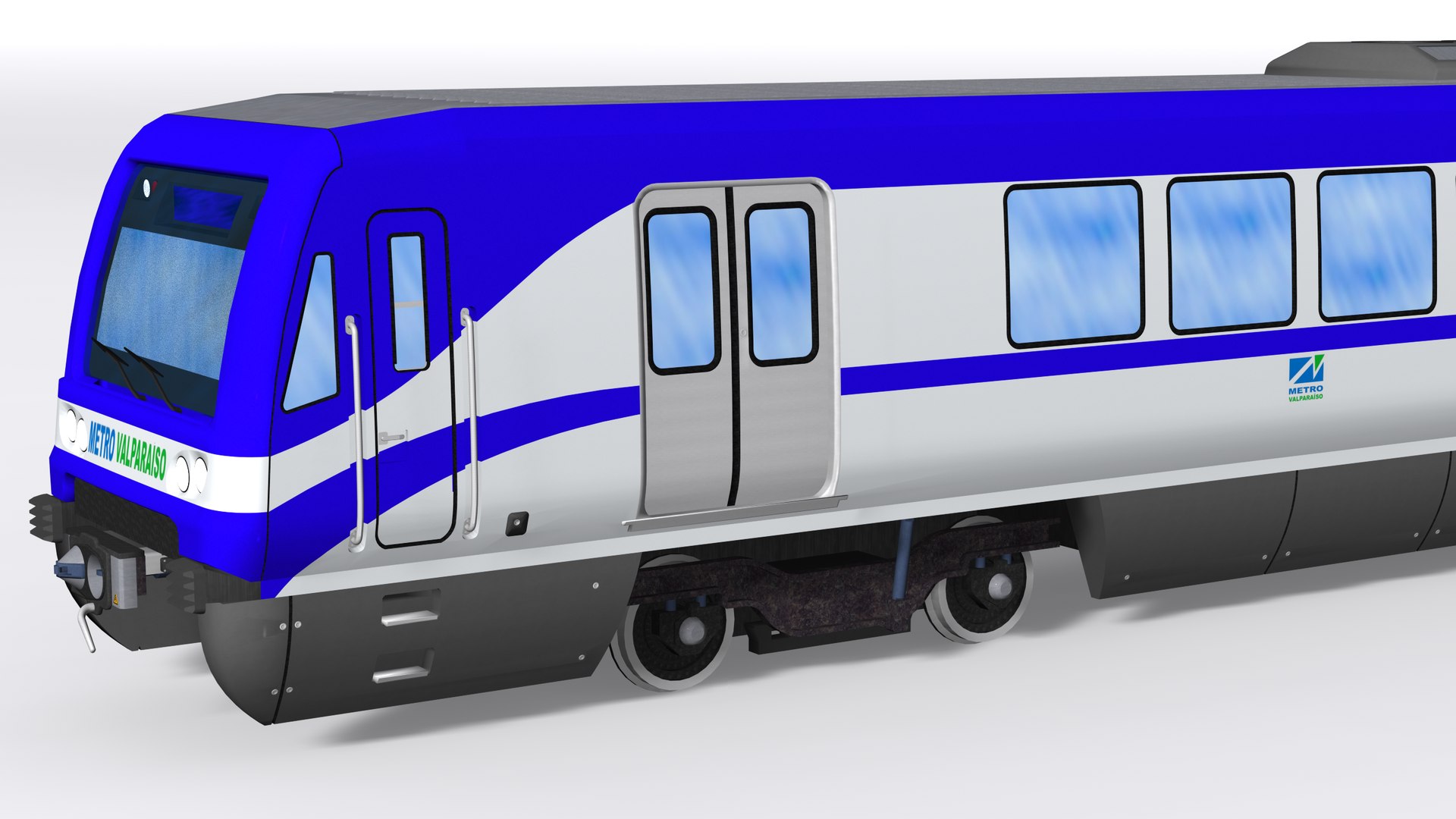 Alstom Xtrapolis 100 - Electric Passenger Train - Metro Valparaiso ...