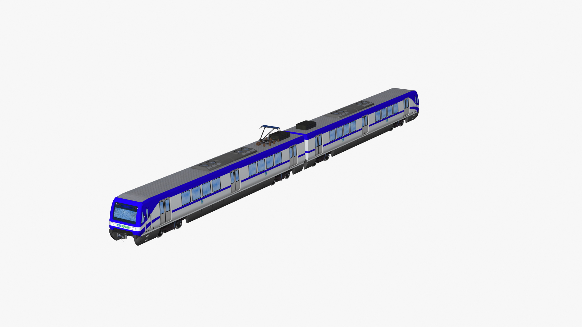Alstom Xtrapolis 100 - Electric Passenger Train - Metro Valparaiso ...