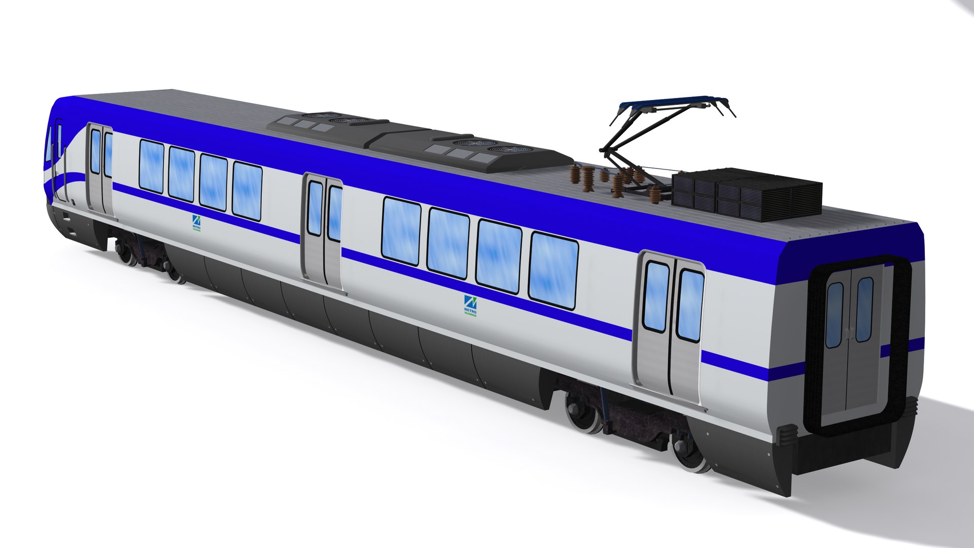 Alstom Xtrapolis 100 - Electric Passenger Train - Metro Valparaiso ...