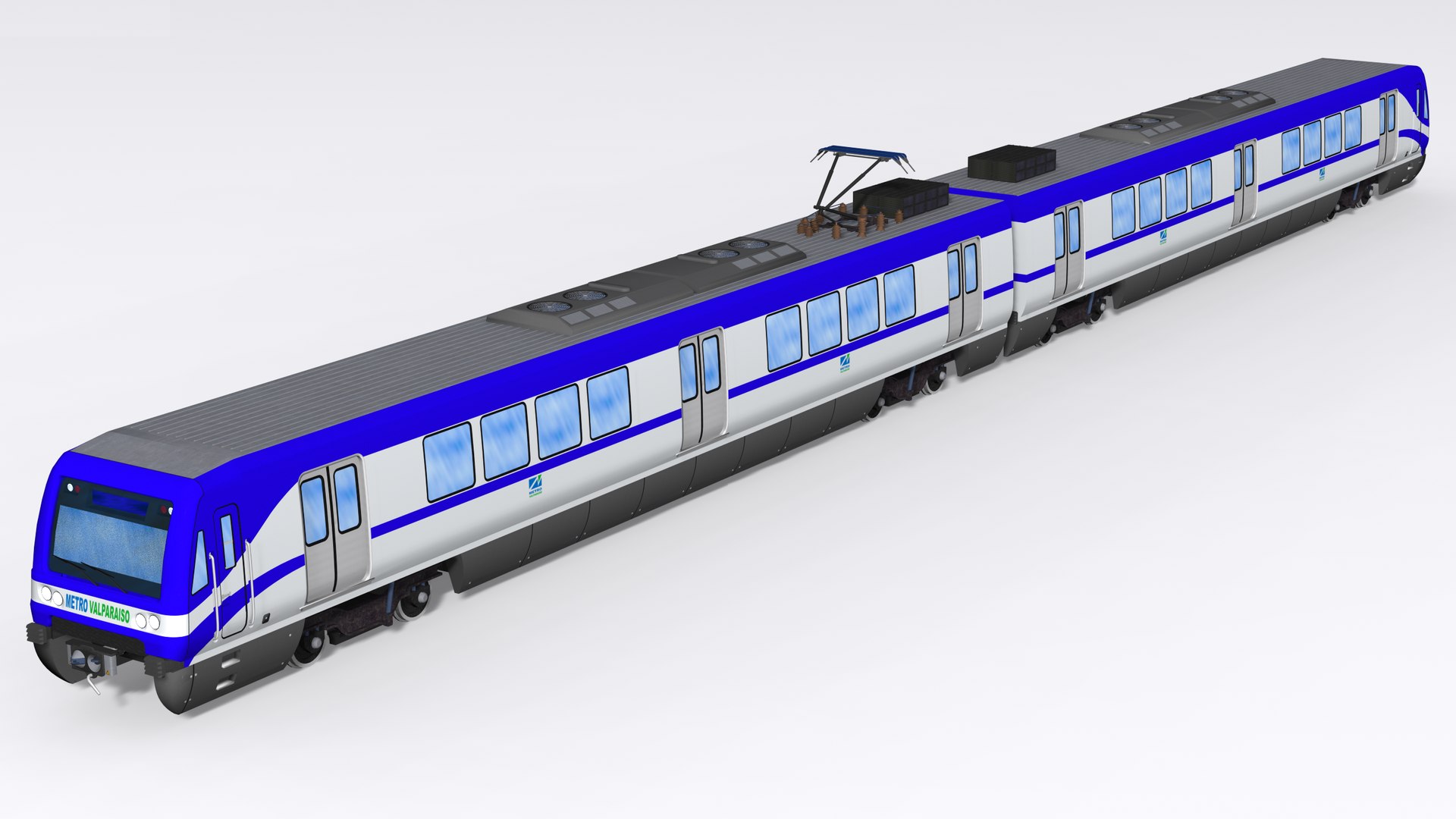 Alstom Xtrapolis 100 - Electric Passenger Train - Metro Valparaiso ...