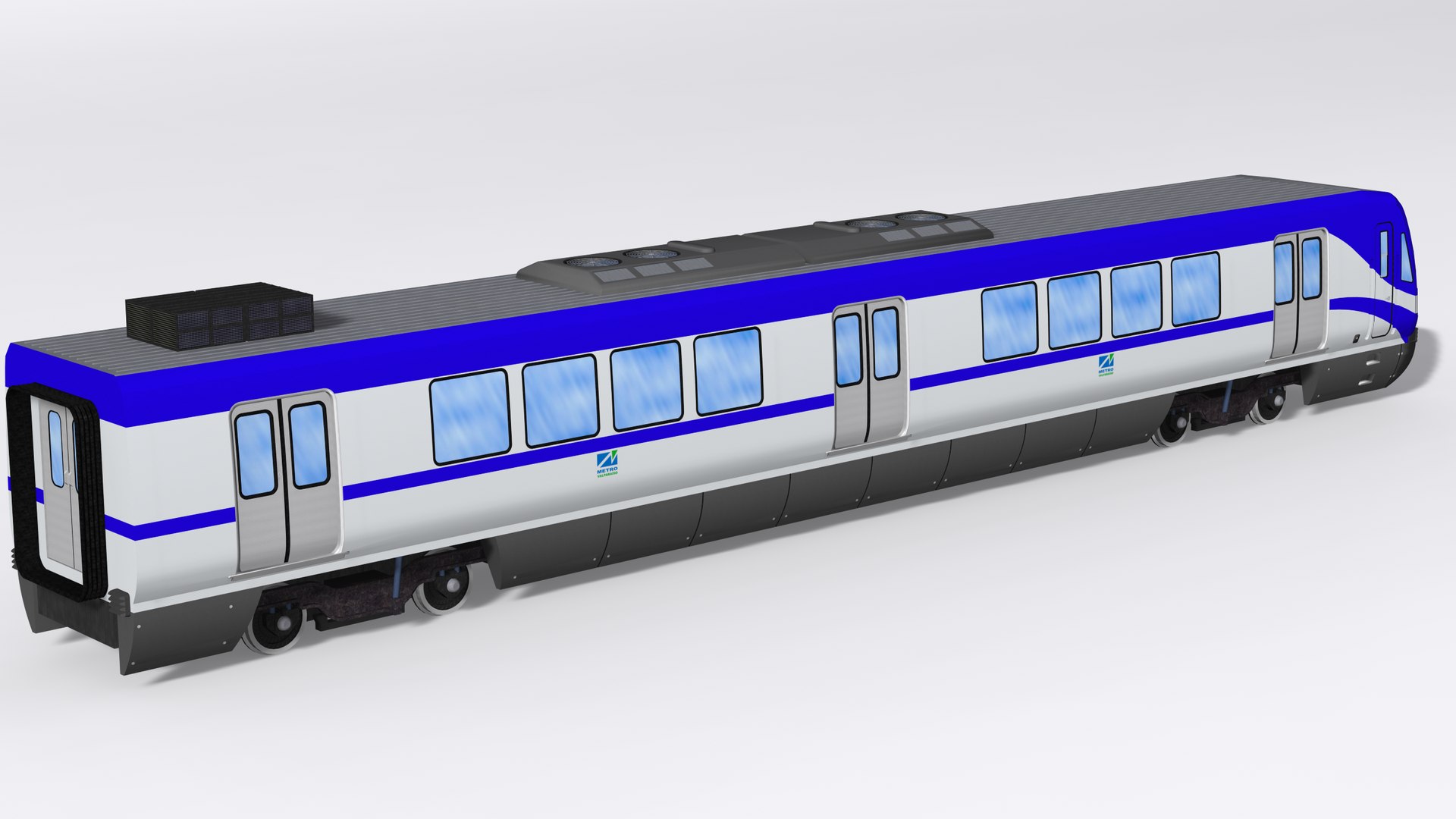 Alstom Xtrapolis 100 - Electric Passenger Train - Metro Valparaiso ...
