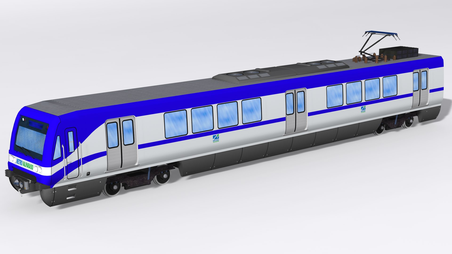 Alstom Xtrapolis 100 - Electric Passenger Train - Metro Valparaiso ...