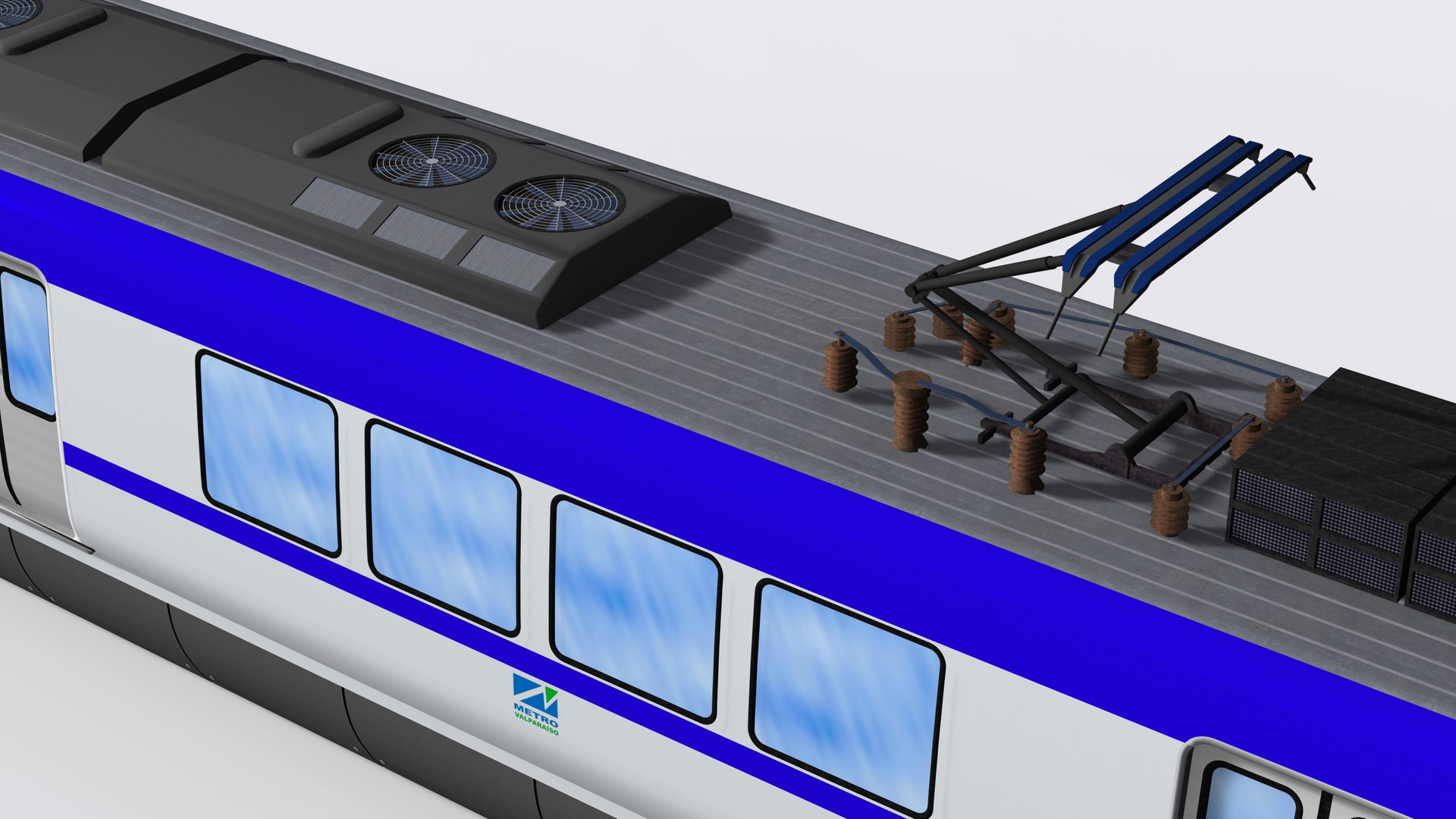 Alstom Xtrapolis 100 - Electric Passenger Train - Metro Valparaiso ...