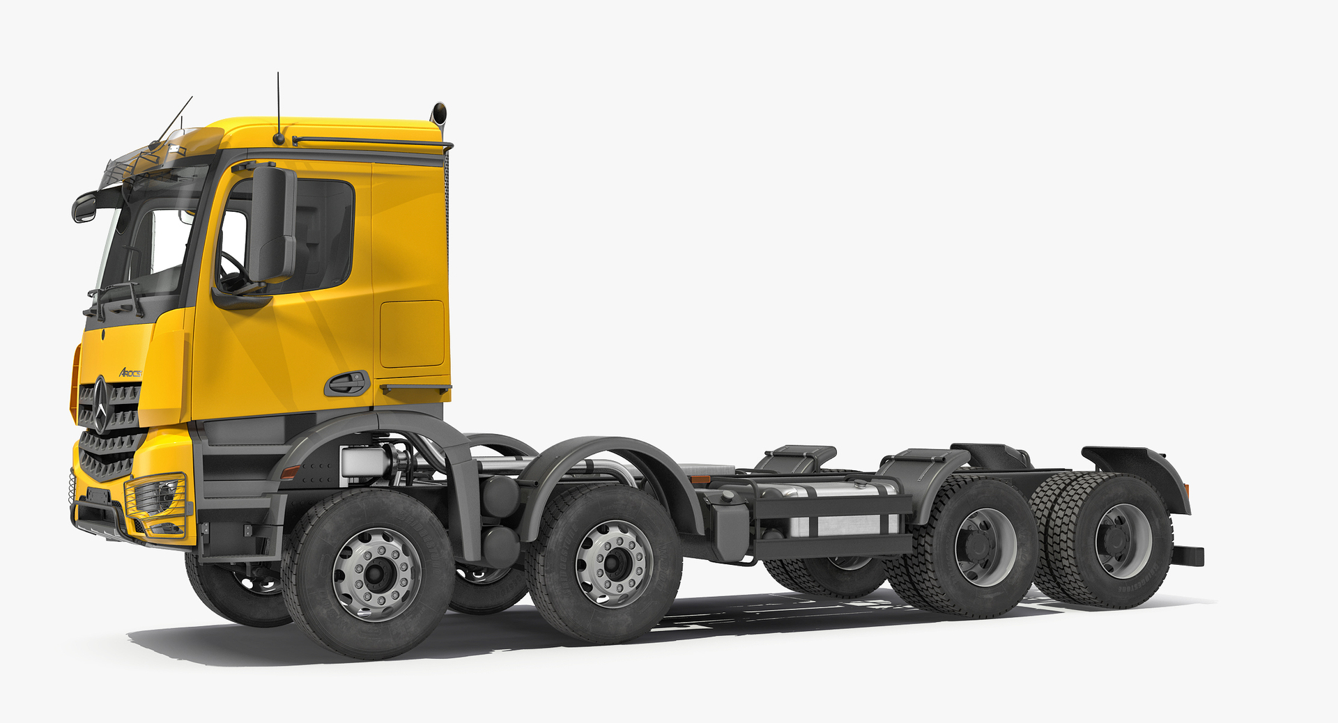 Mercedes benz arocs 8x8 3D model - TurboSquid 1414096