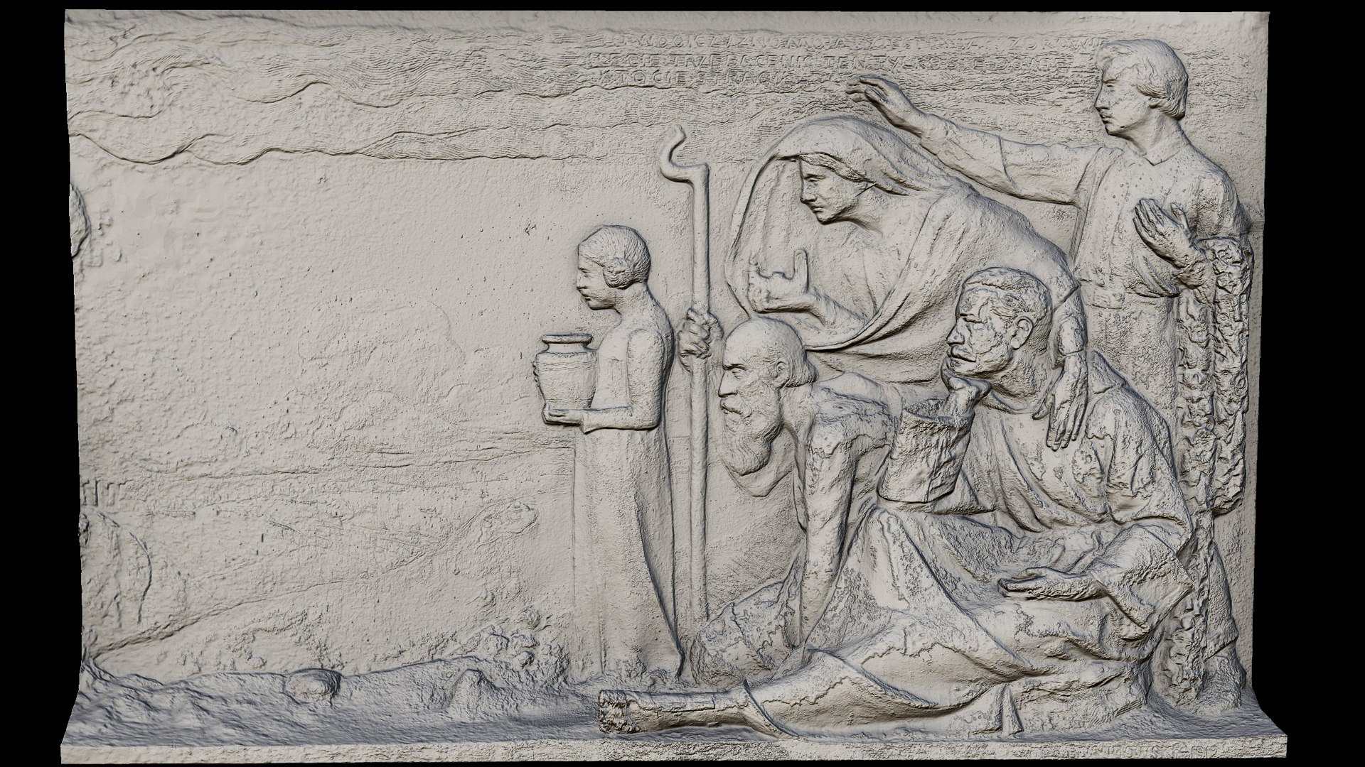 3D Model Wall Old Sculpture Metal Panel PBR Photogrammetry - TurboSquid ...