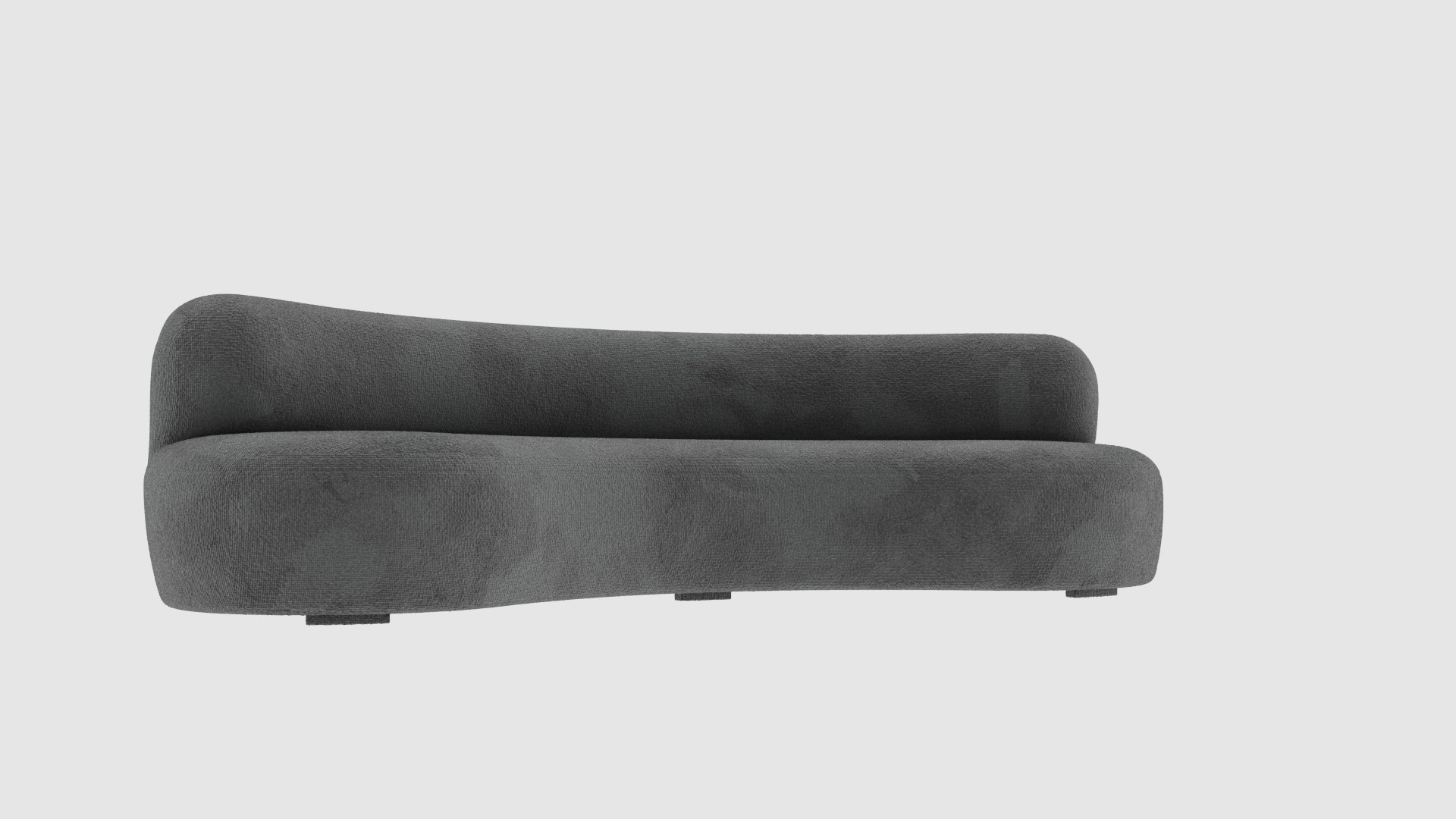 Curve Sofa 3D model - TurboSquid 2174875