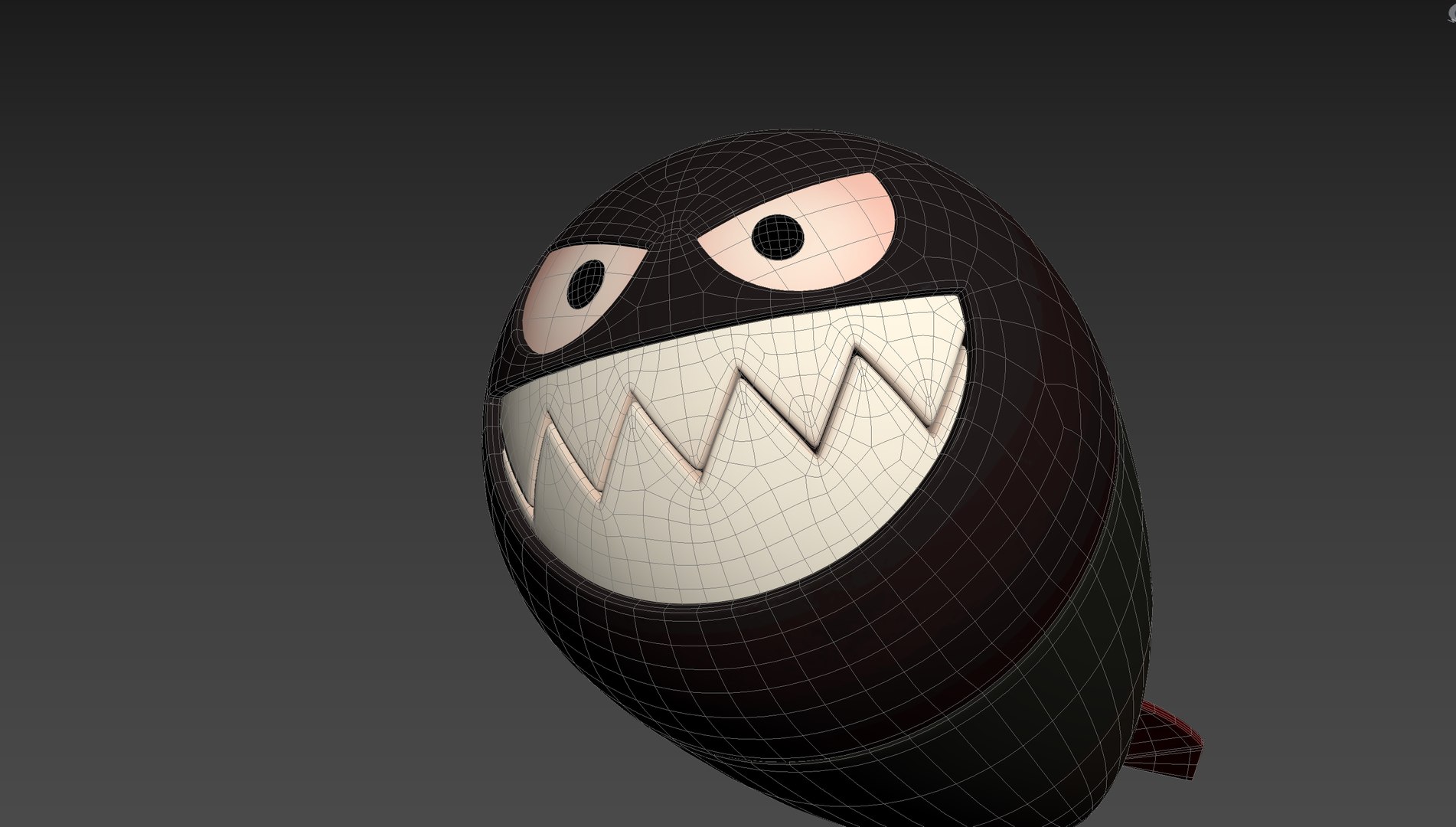 3D Model Character240 Cartoon Torpedo - TurboSquid 2060099