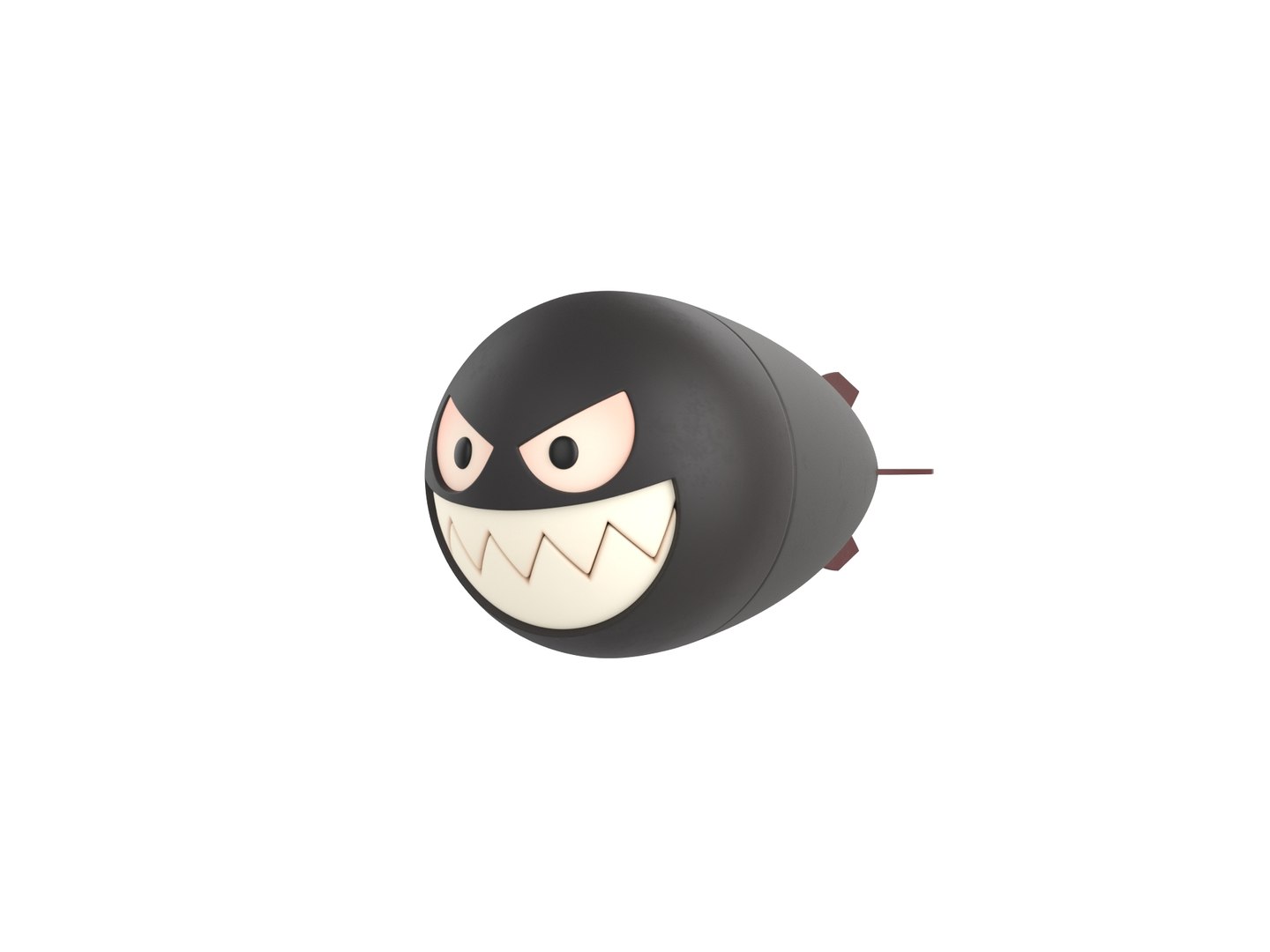 3D model Character240 Cartoon Torpedo - TurboSquid 2060099