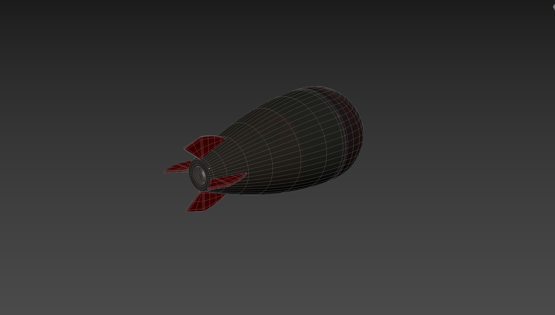 3D Model Character240 Cartoon Torpedo - TurboSquid 2060099