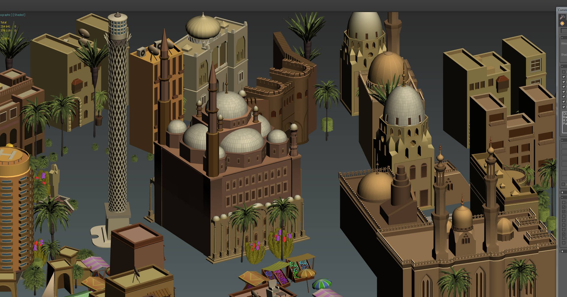 3D Arab Cairo Model - TurboSquid 1232052