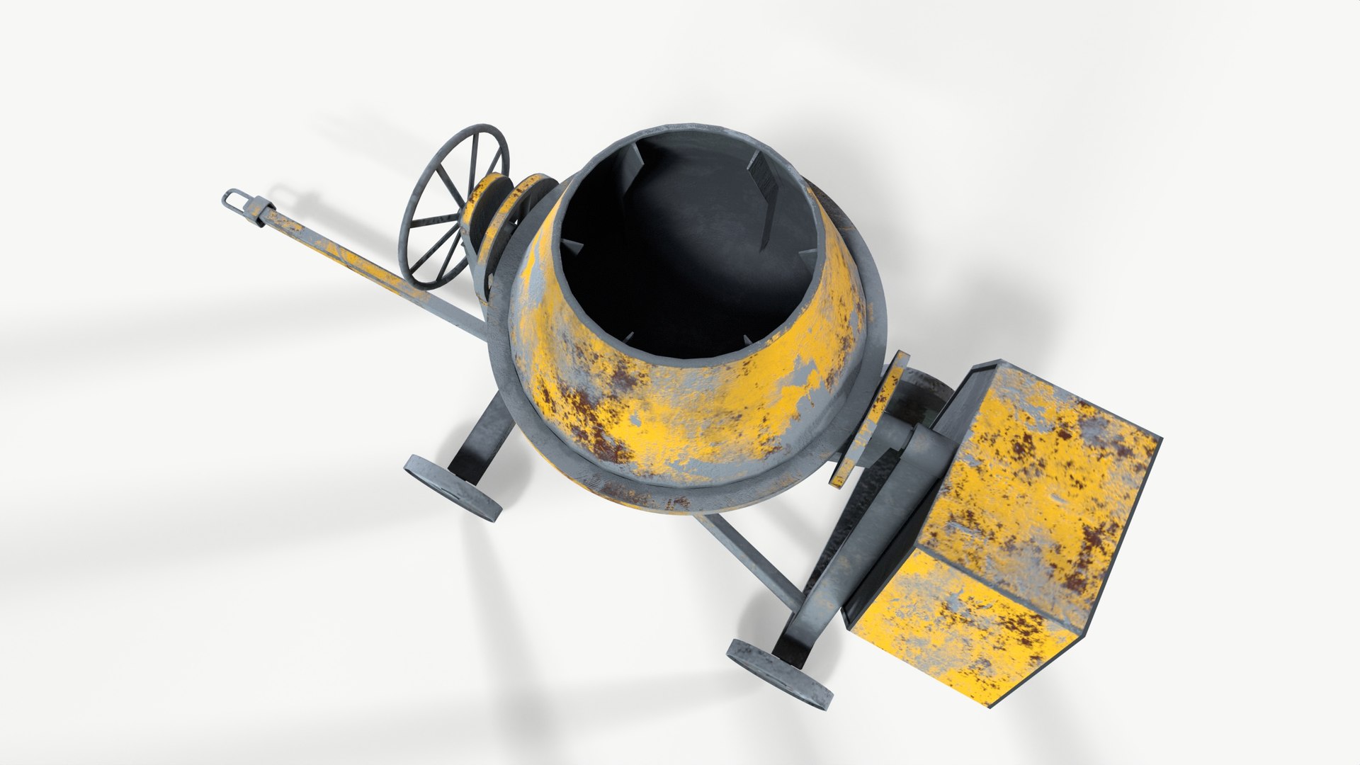 Concreate Mixer 3D Model - TurboSquid 2359296