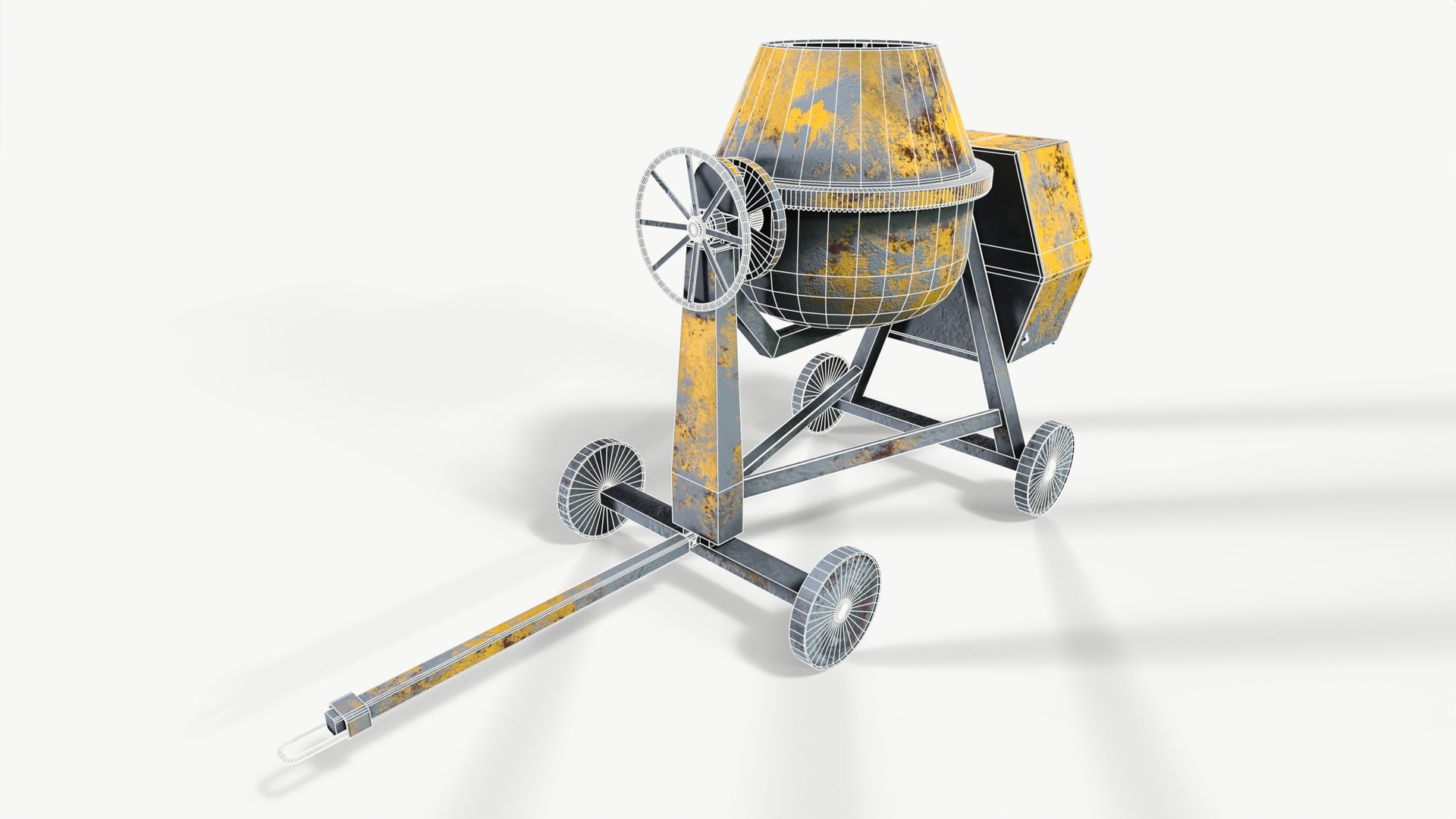 Concreate Mixer 3D Model - TurboSquid 2359296