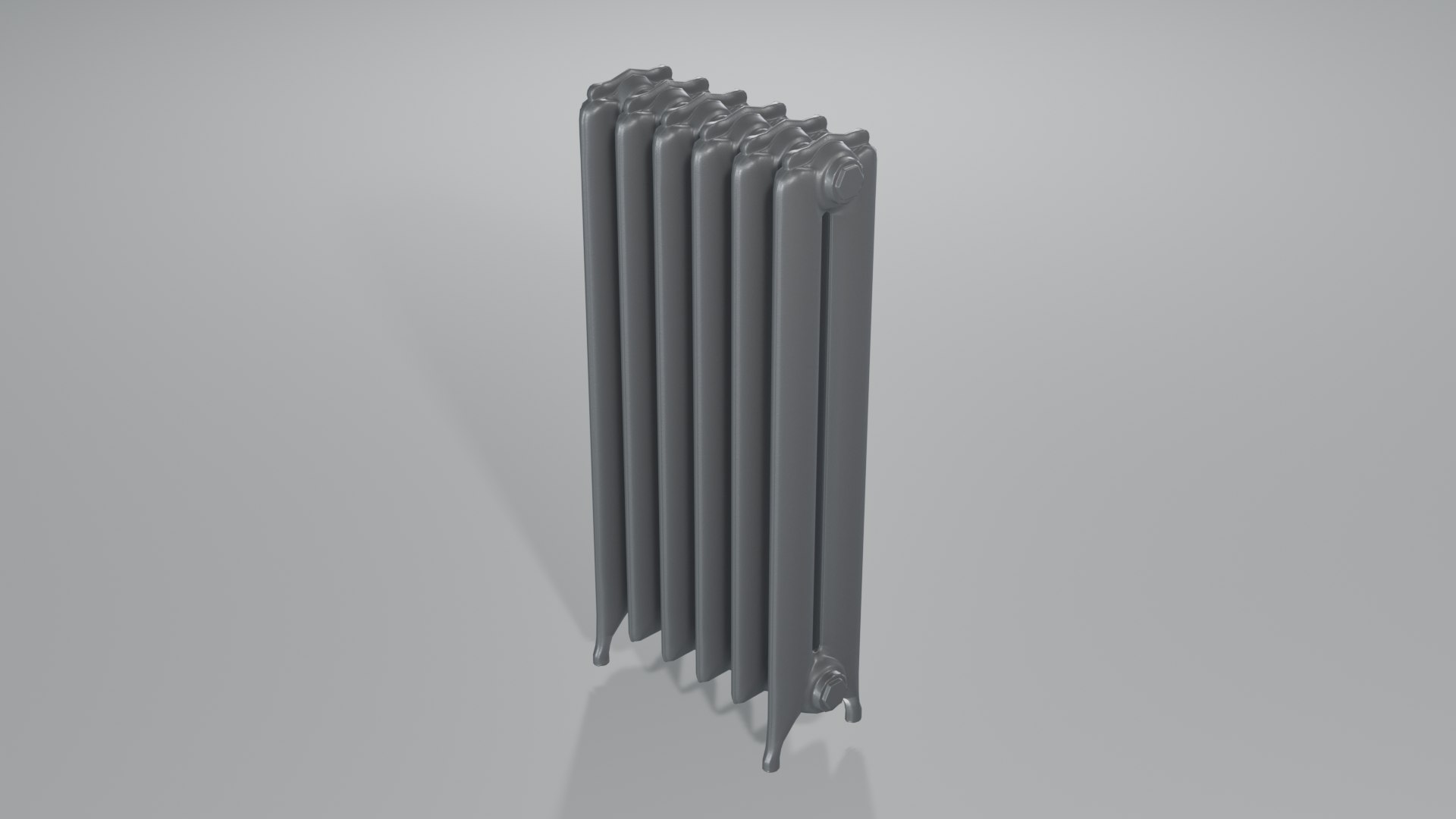 Epoca Cast Iron Radiator 2C6 3D Model - TurboSquid 2357460