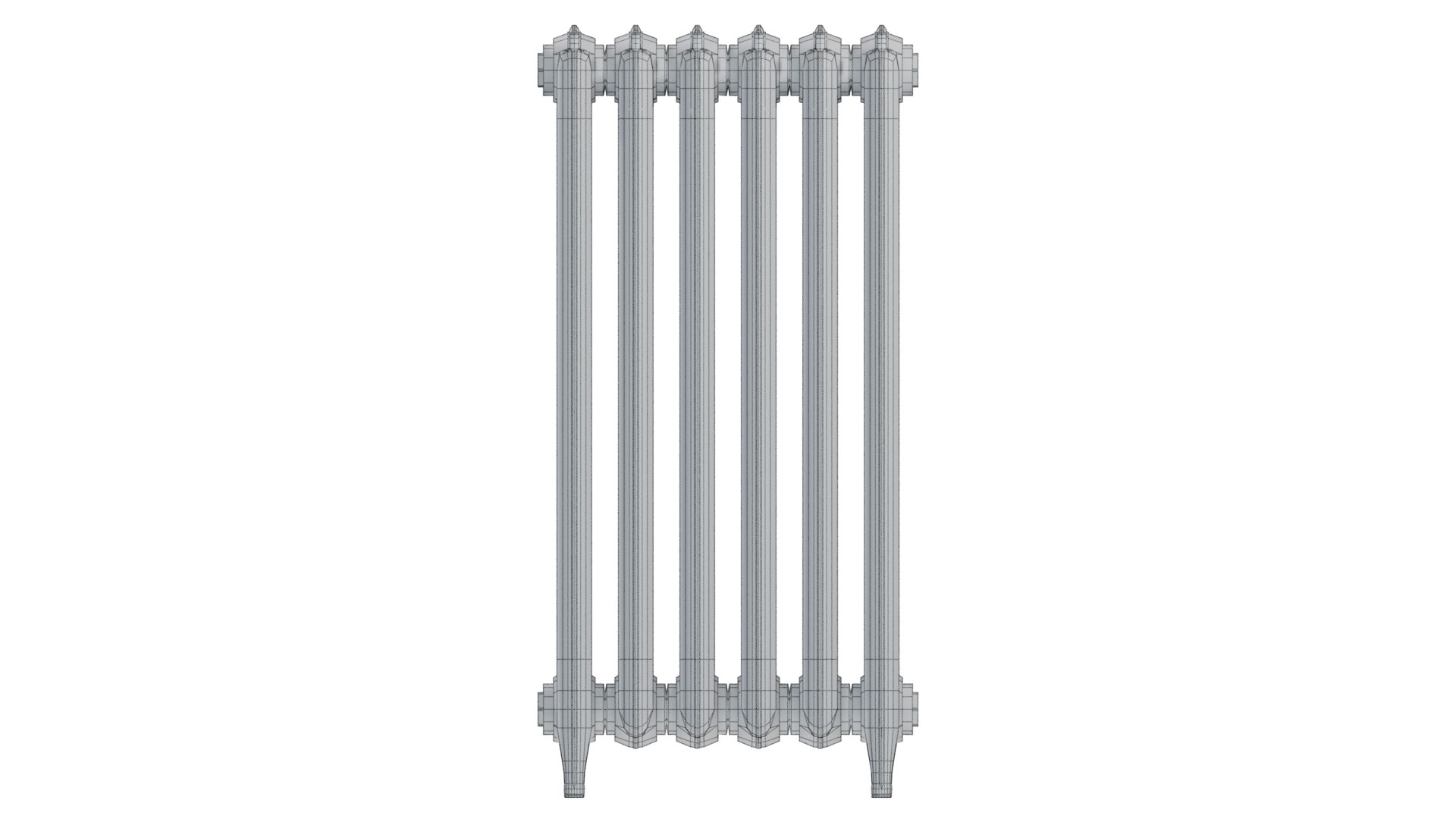 Epoca Cast Iron Radiator 2C6 3D Model - TurboSquid 2357460