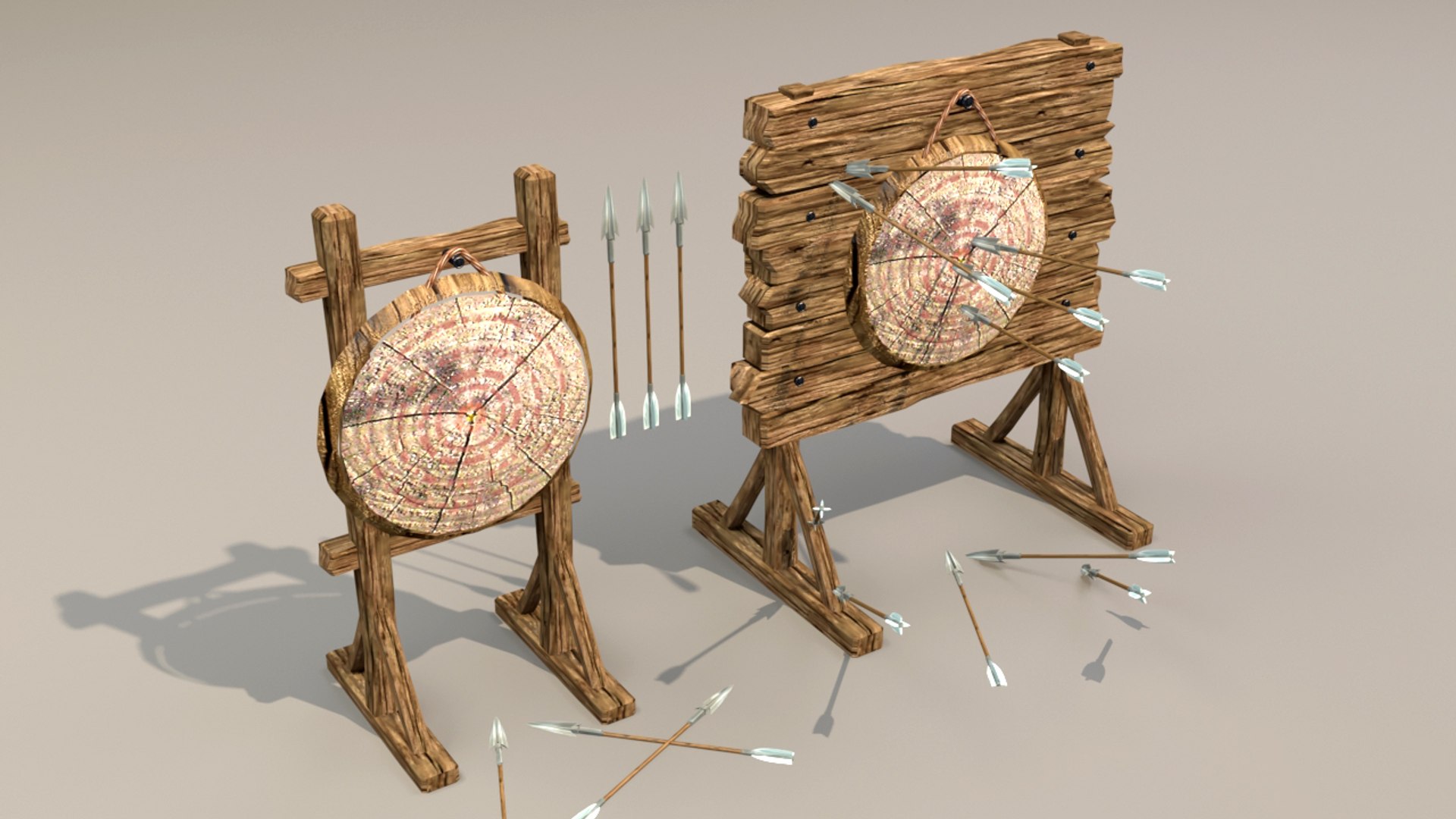 3D Target Arrow - TurboSquid 1361358