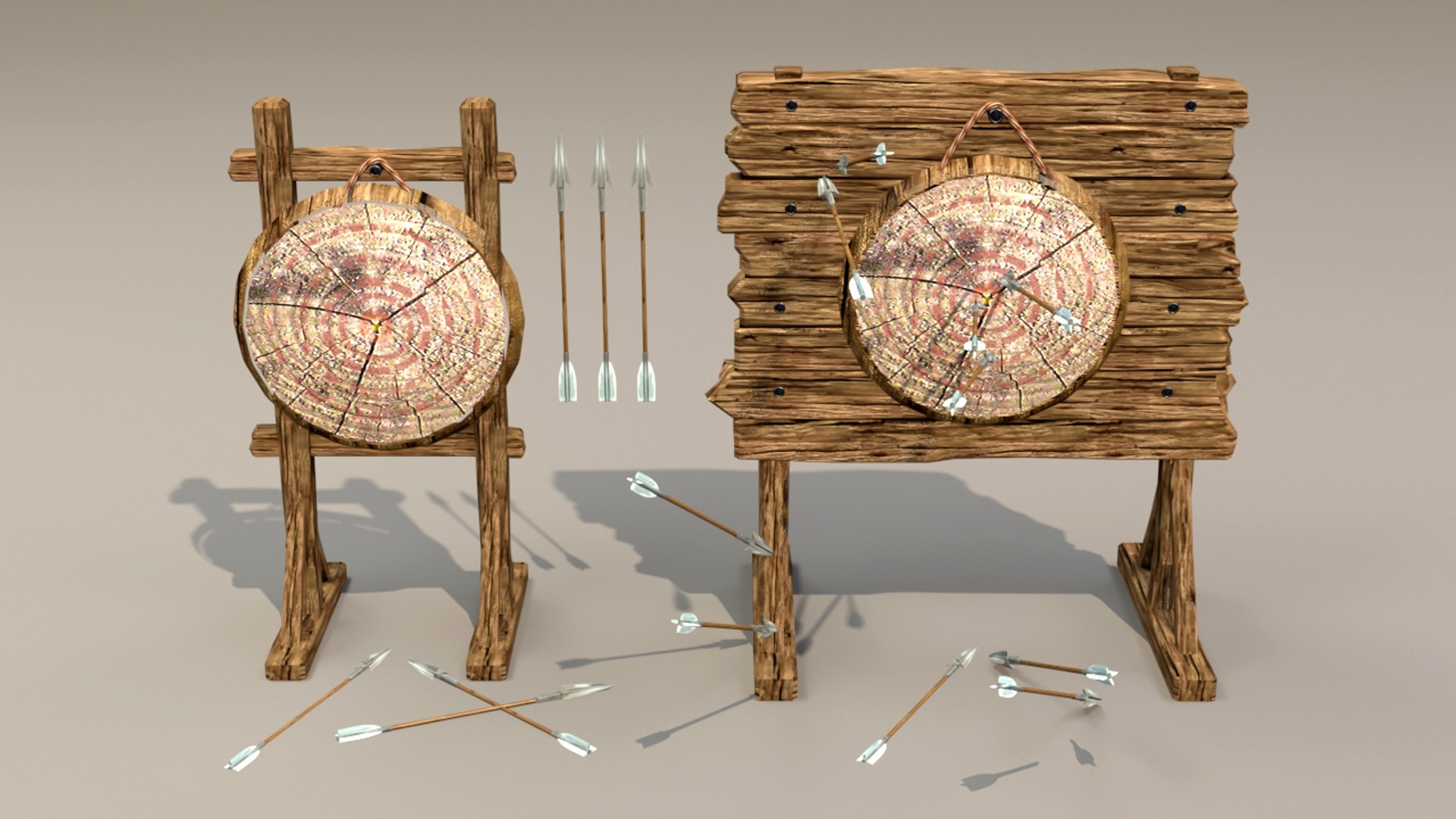 3D Target Arrow - TurboSquid 1361358