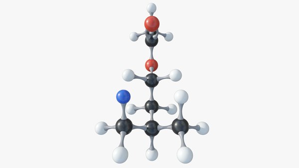 Modello 3D Molecola di acetato di isoamile con PBR 4K 8K - TurboSquid ...