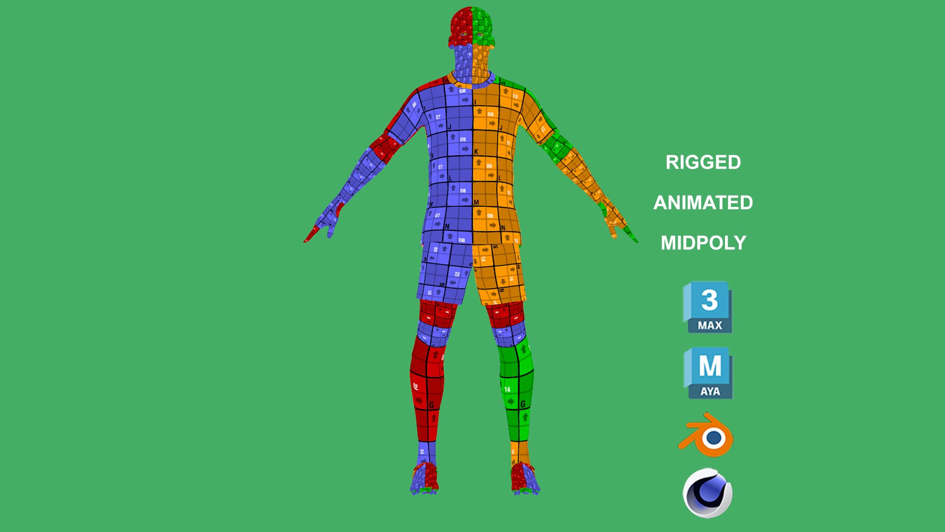 3D Rigged Ruben Loftus-Cheek AC Milan 2024 3D Model - TurboSquid 2223200