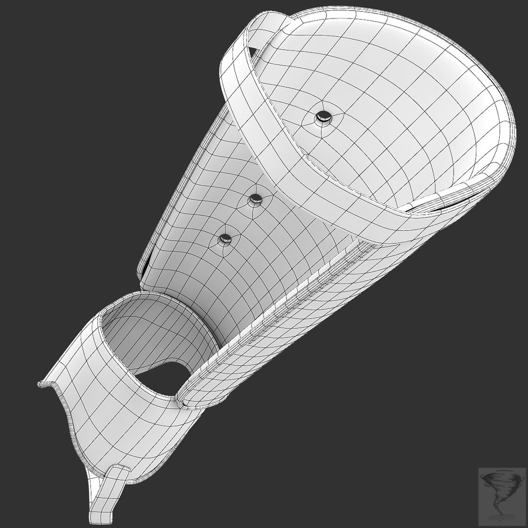 Soccer Shin Protector Nike 3d Model