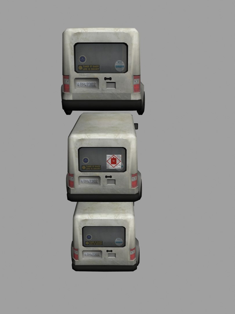 3d Model Transit Van