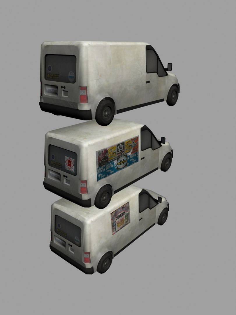 3d Model Transit Van