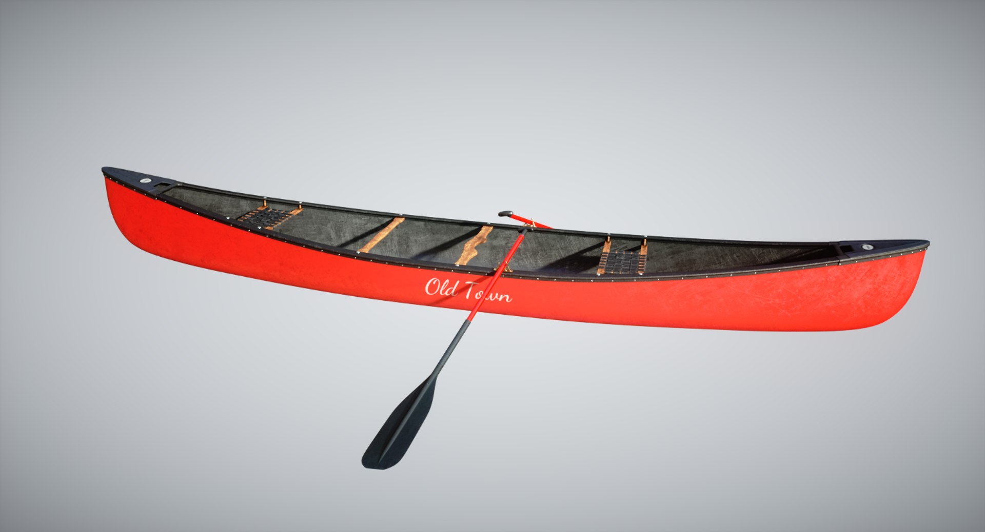 3D Octane Canoe Model - TurboSquid 1193241