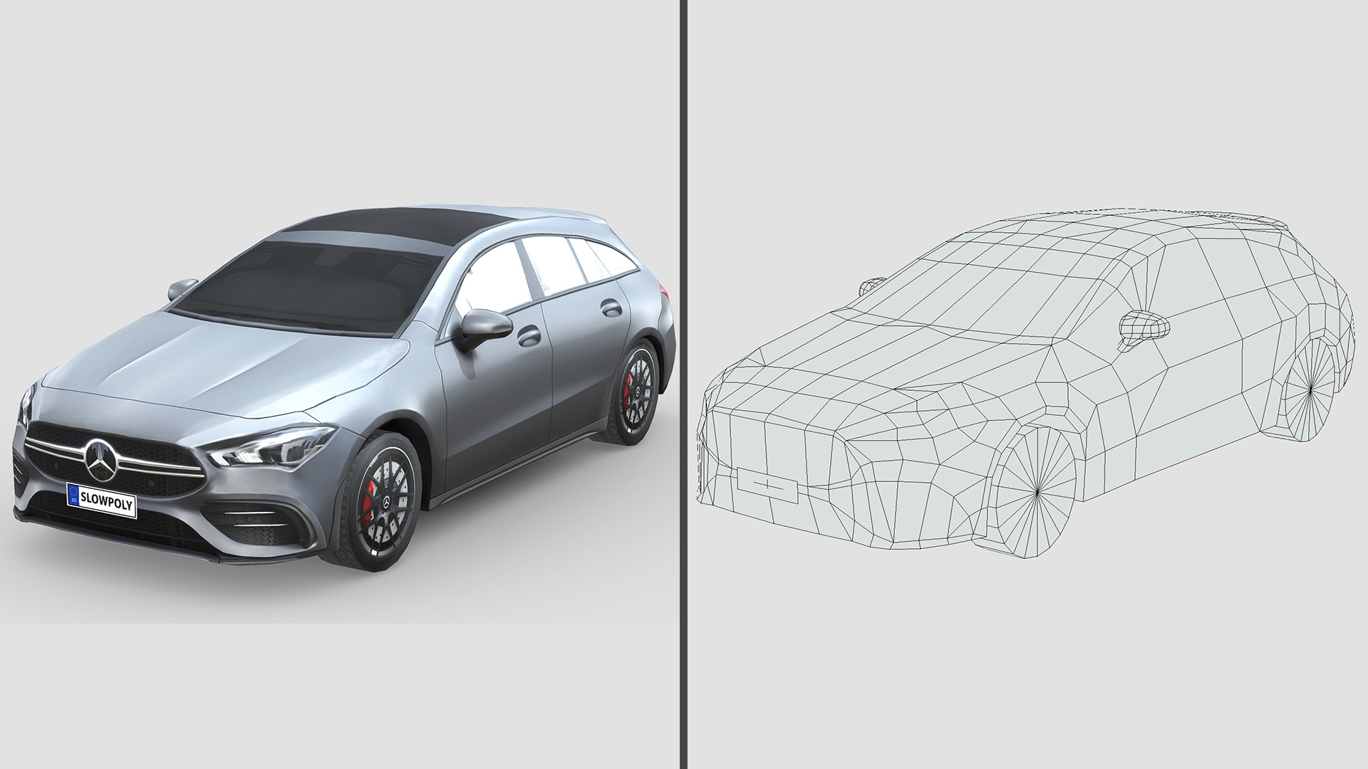 3D Model Low-Poly Car Pack 005 - Luxury Lineup - TurboSquid 2156279