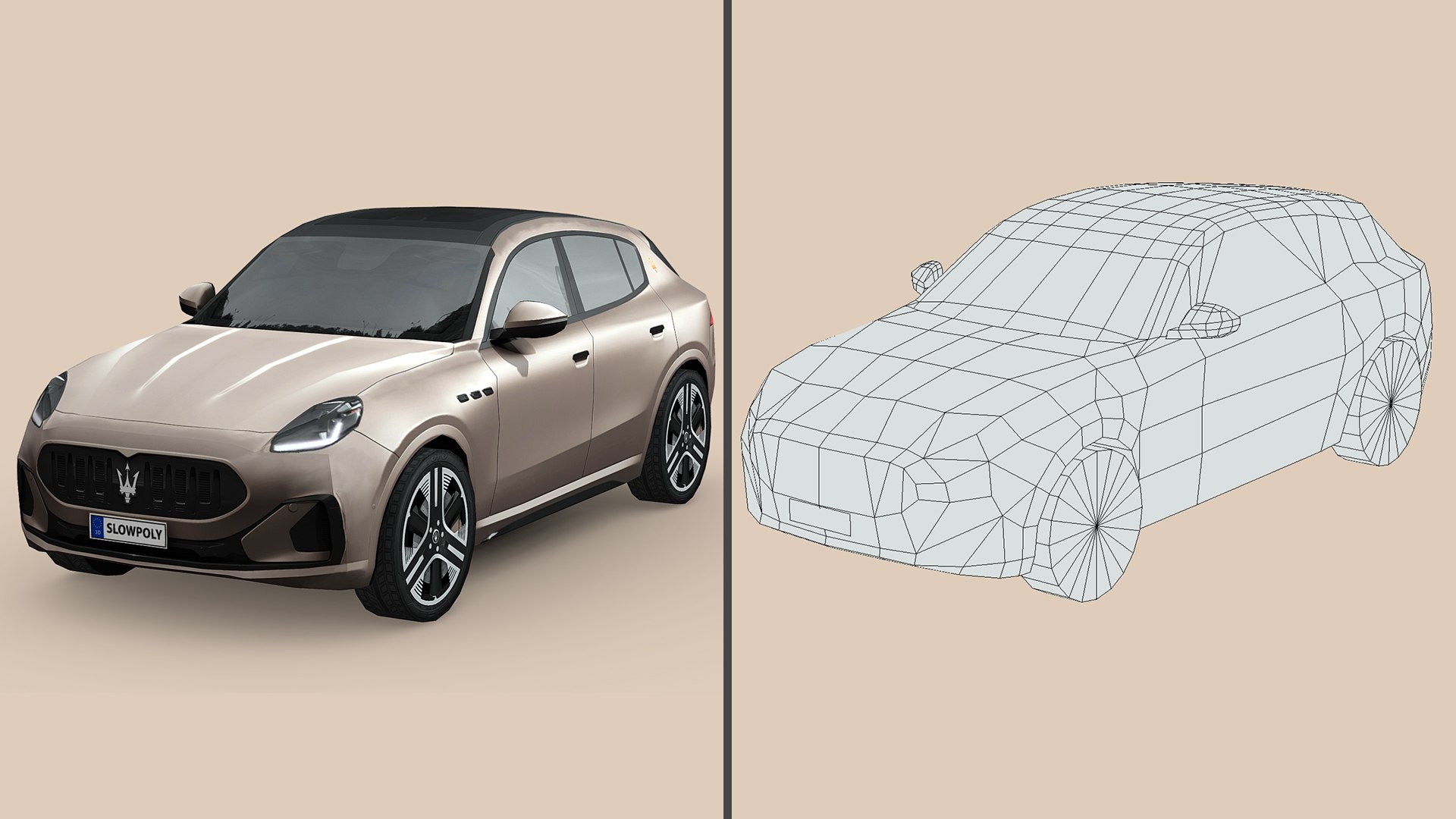 3D Model Low-Poly Car Pack 005 - Luxury Lineup - TurboSquid 2156279